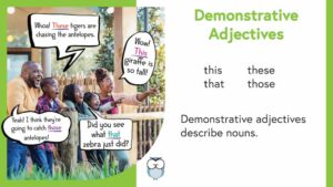 Demonstrative Adjectives - GrammarFlip
